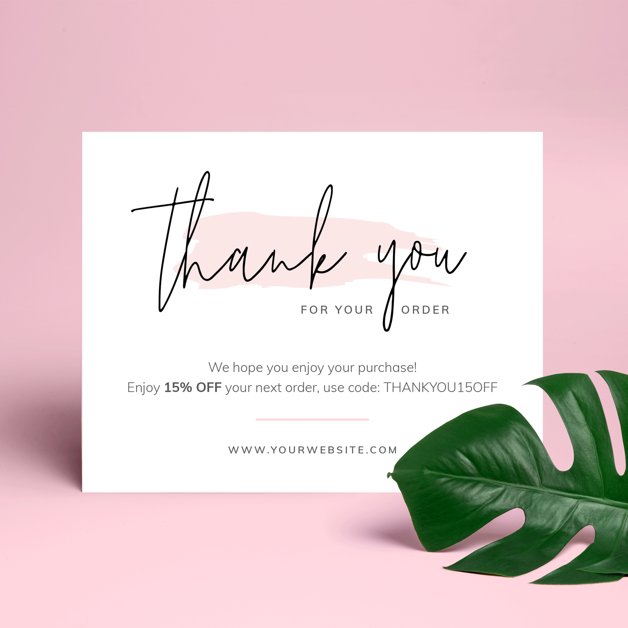 Thank You Cards Greeting Cards Paper Printable Thank You Card Template 