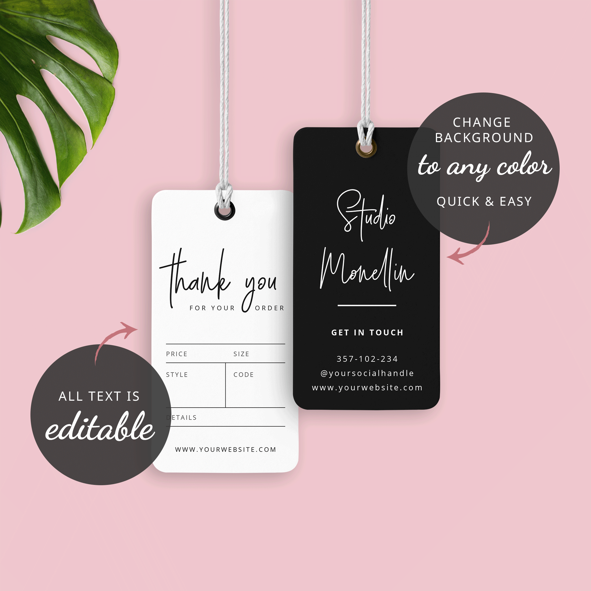 How To Make Hang Tags Best Design Idea