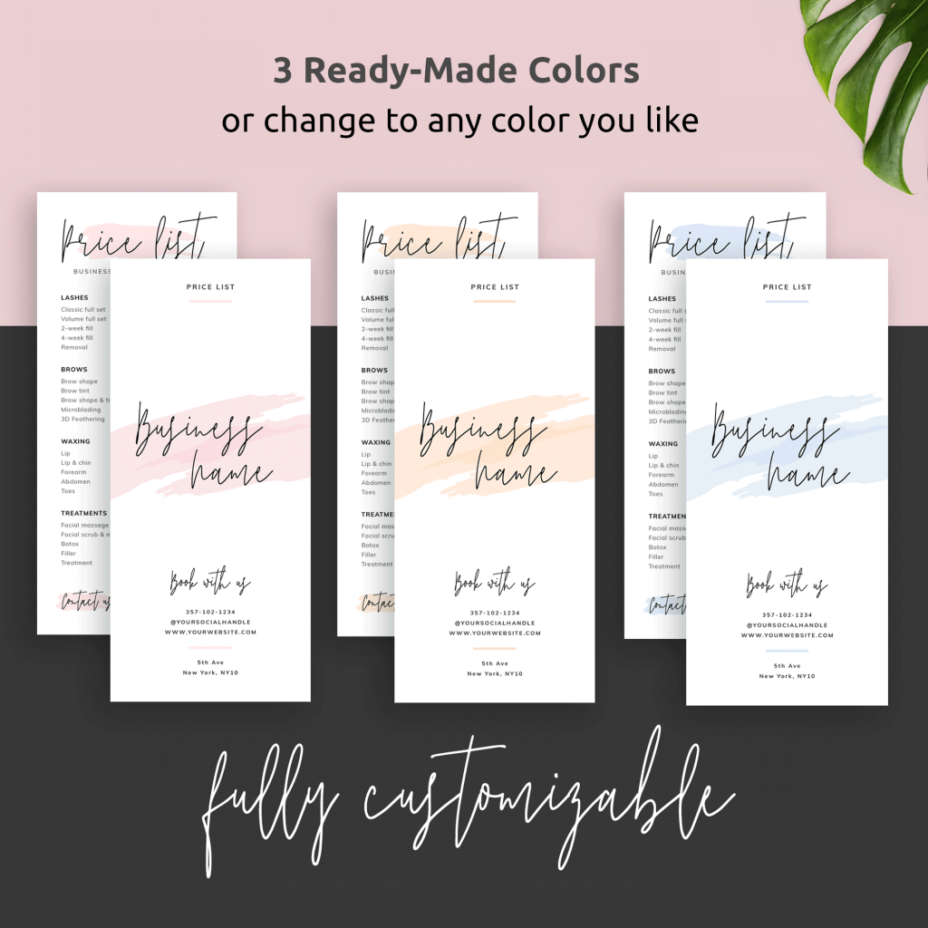 Business Templates - Diy My Design - Editable Template Designs