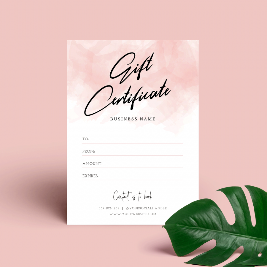 Loyalty Club Card Template - Digital Download Stamp Card Design