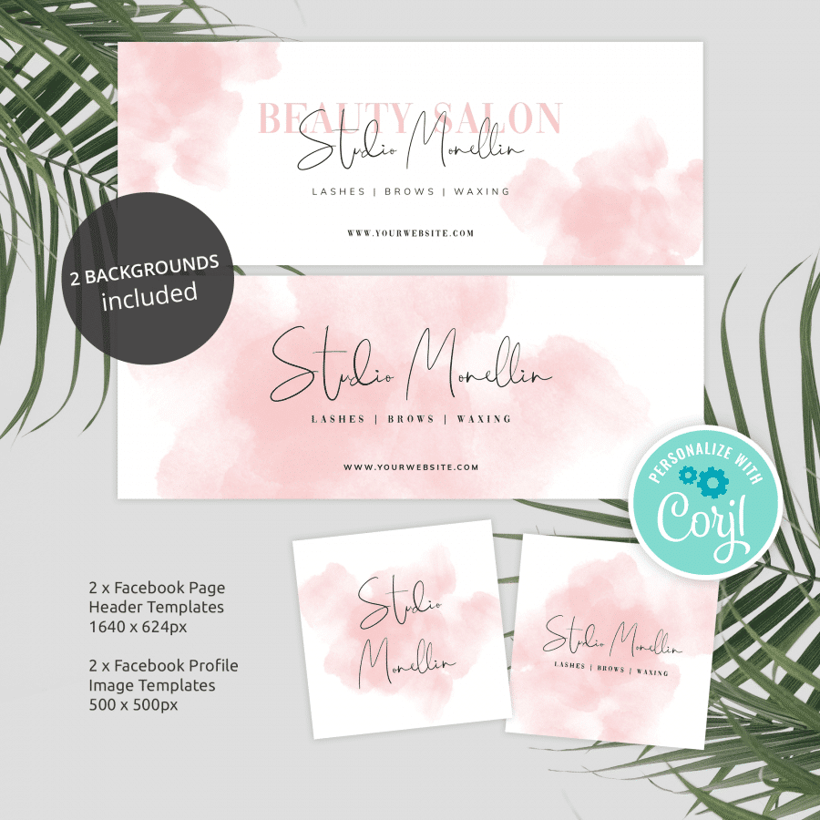 Facebook Branding Kit: FB Cover & Profile Photo Banner Template