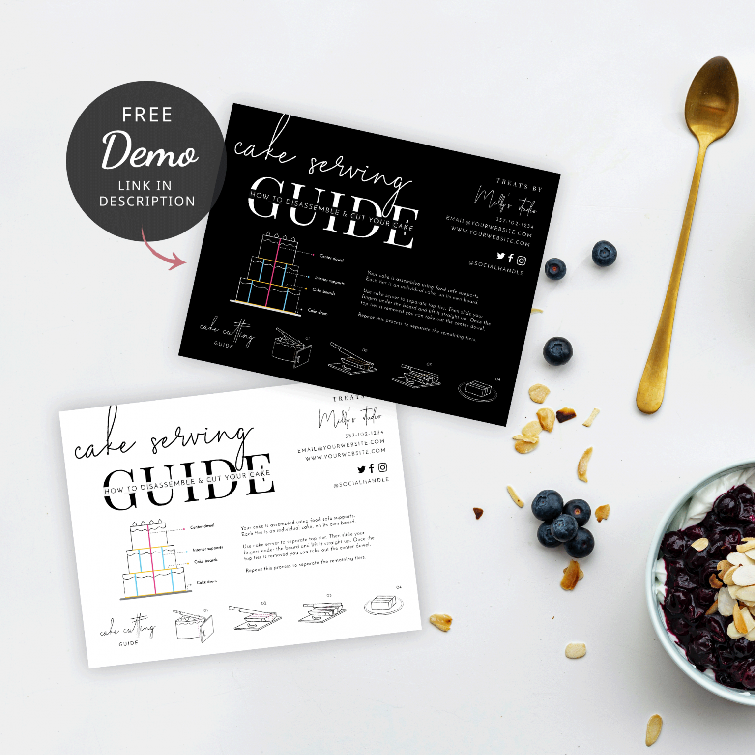 Burn Away Cake Template - Heart Shaped Calendar Design Cake