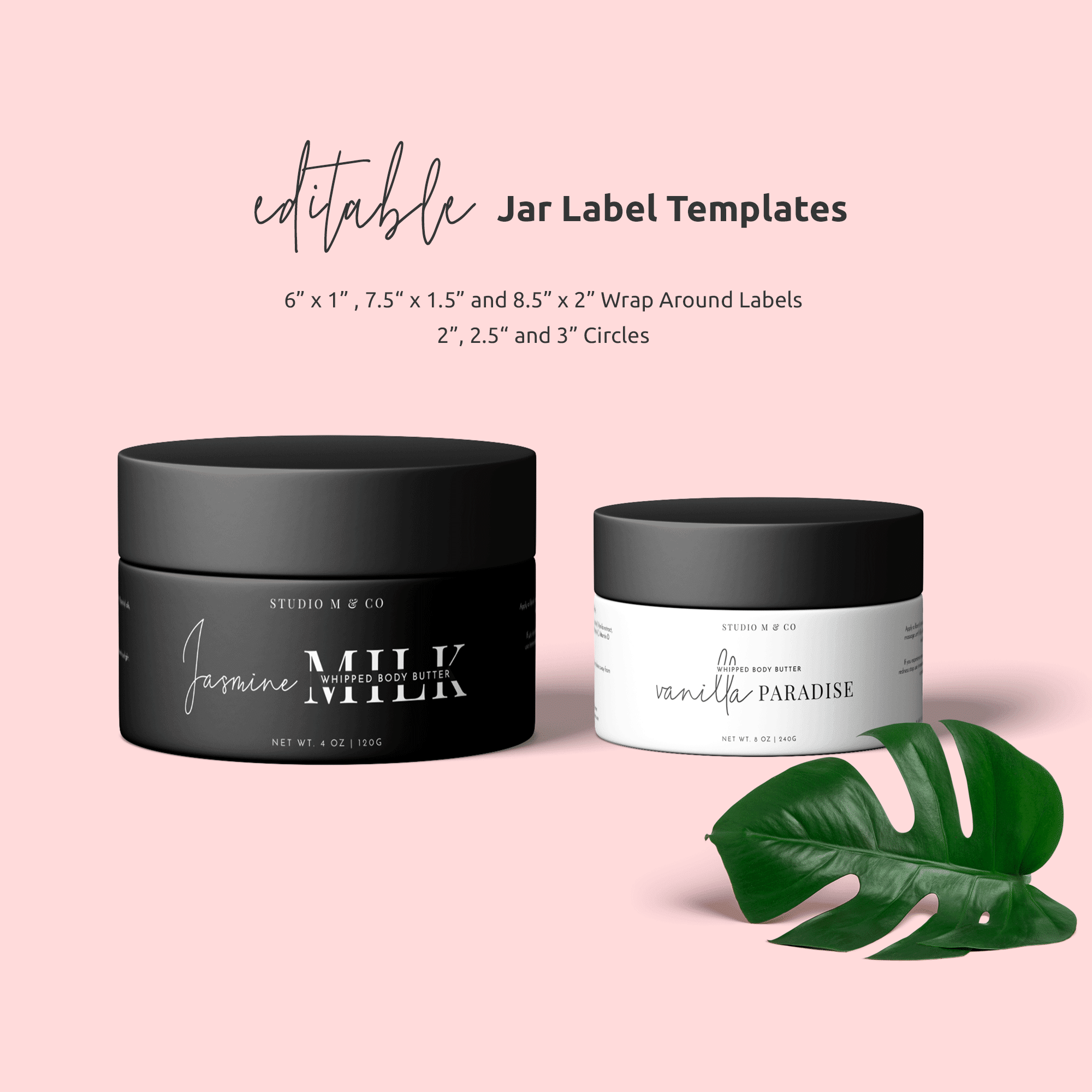 Label Template Jar Label Template Jar